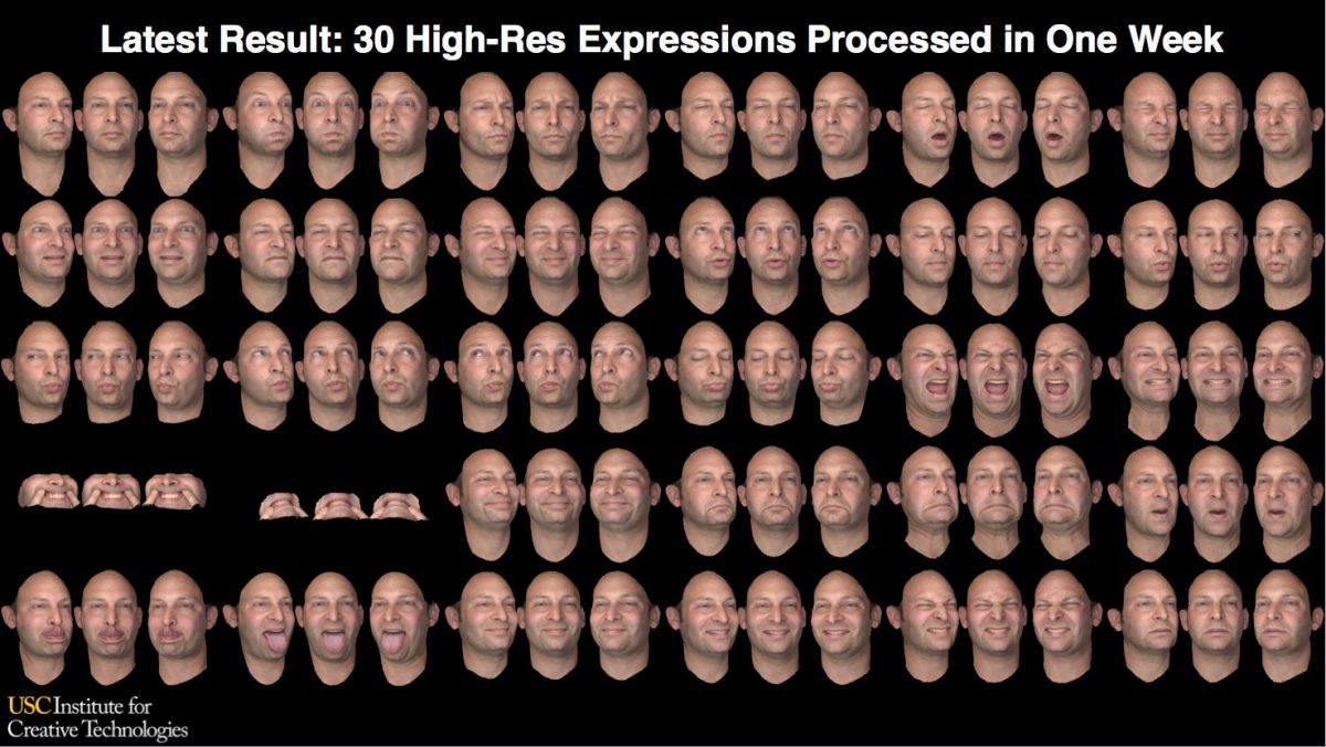 The art of digital faces at ICT - digital Emily to digital Ira - fxguide
