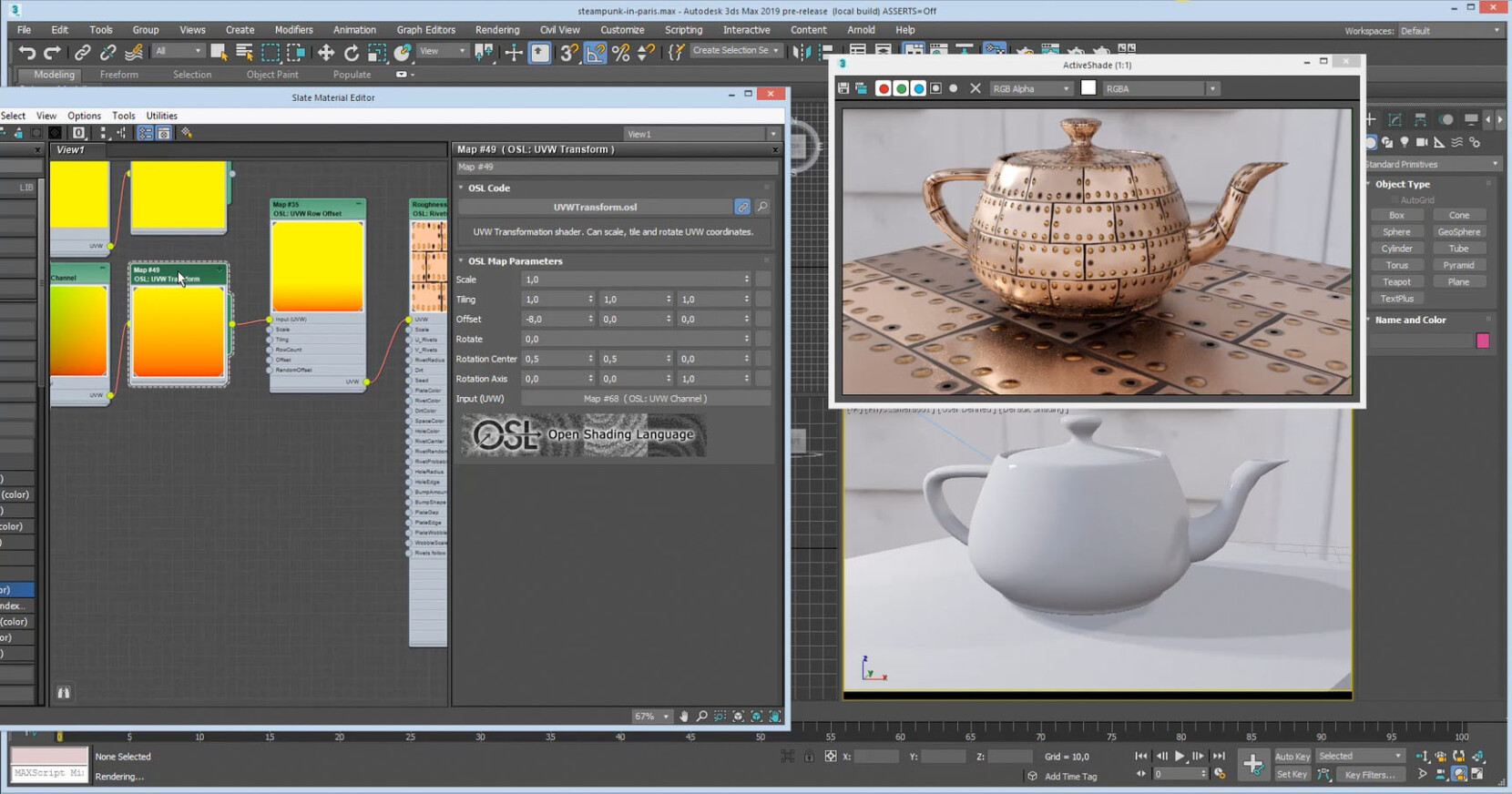 3ds Max integrates OSL: GDC Day 1 - fxguide