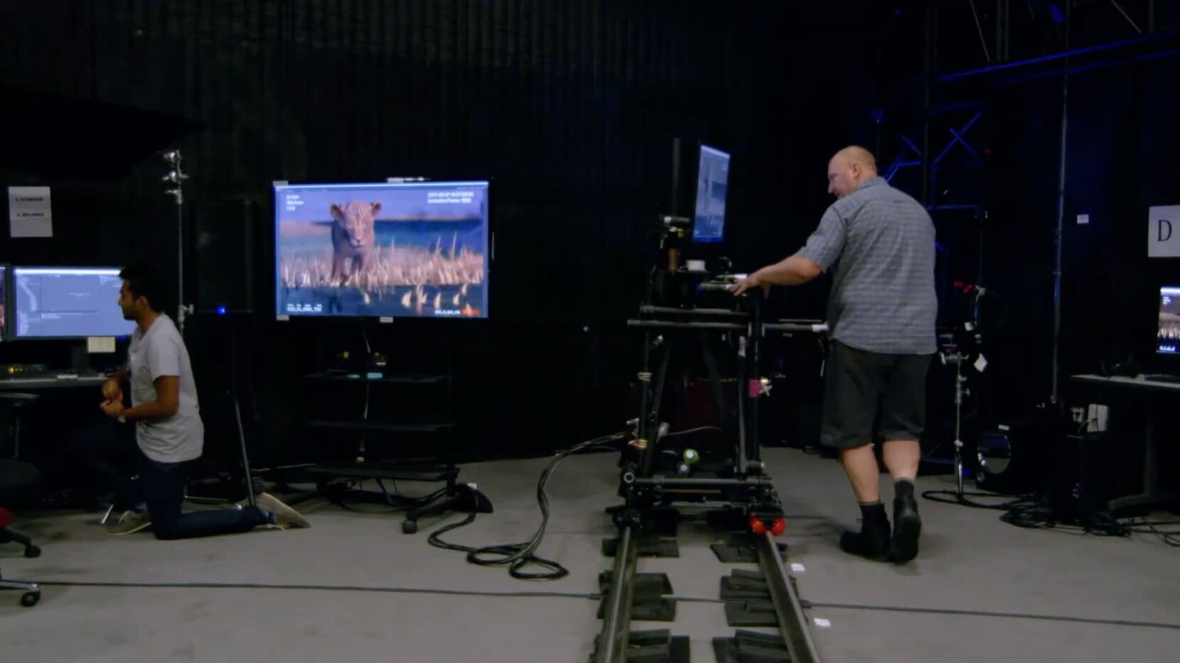 How virtual production worked on-set of the Lion King - fxguide
