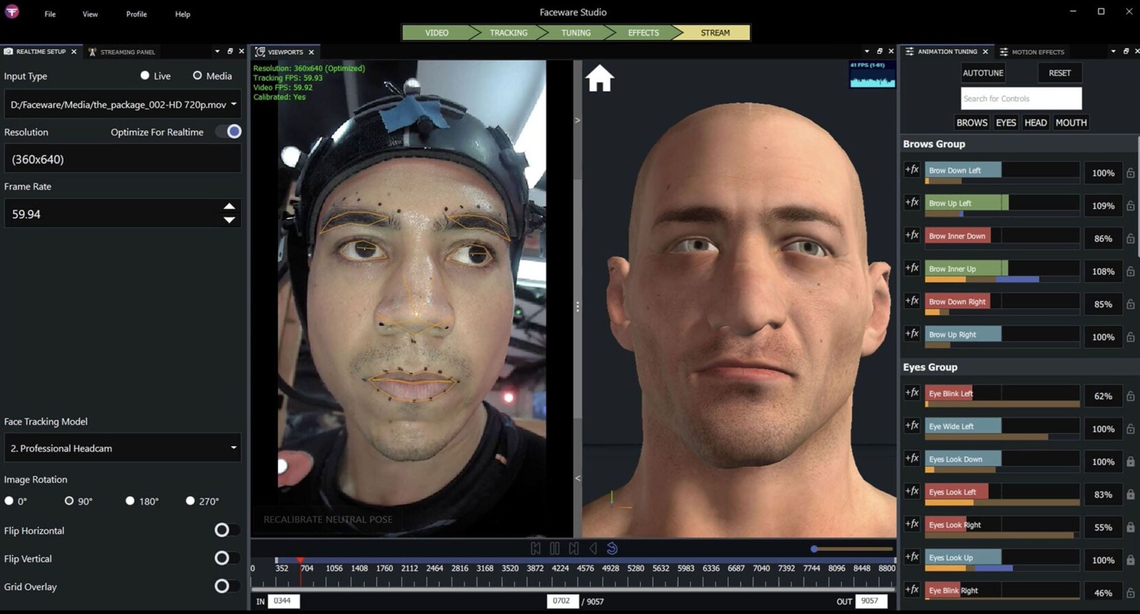 Faceware Studio launched for real-time facial animation - fxguide