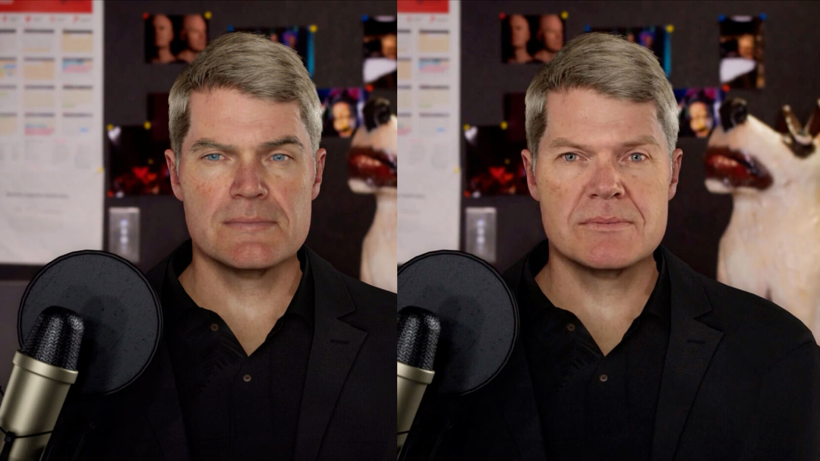 New real-time yybrid AI +CGI face replacement - fxguide