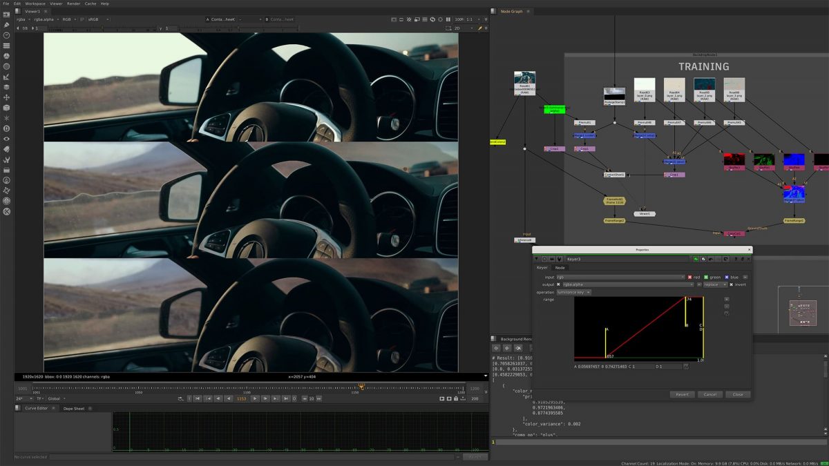 Live action AOVs: Disney soft segmentation via CopyCat in Nuke - fxguide