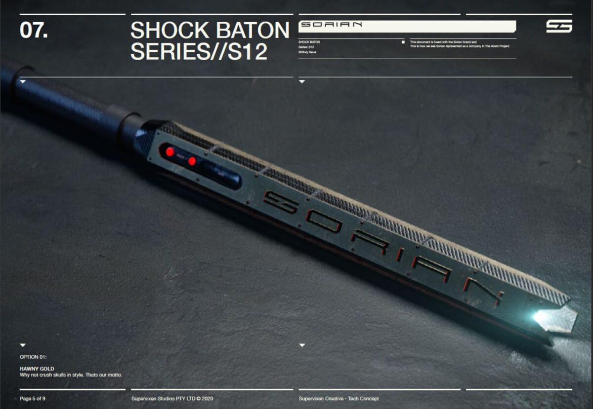 The integrated role of hi-tech props in The Adam Project - fxguide