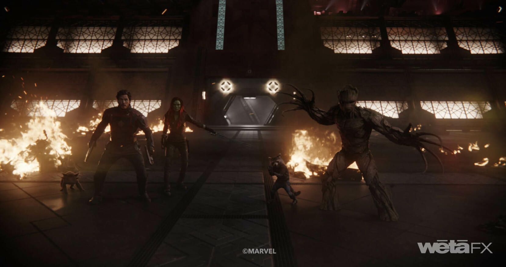 Guardians Vol 3: how they did that incredible hallway shot - fxguide