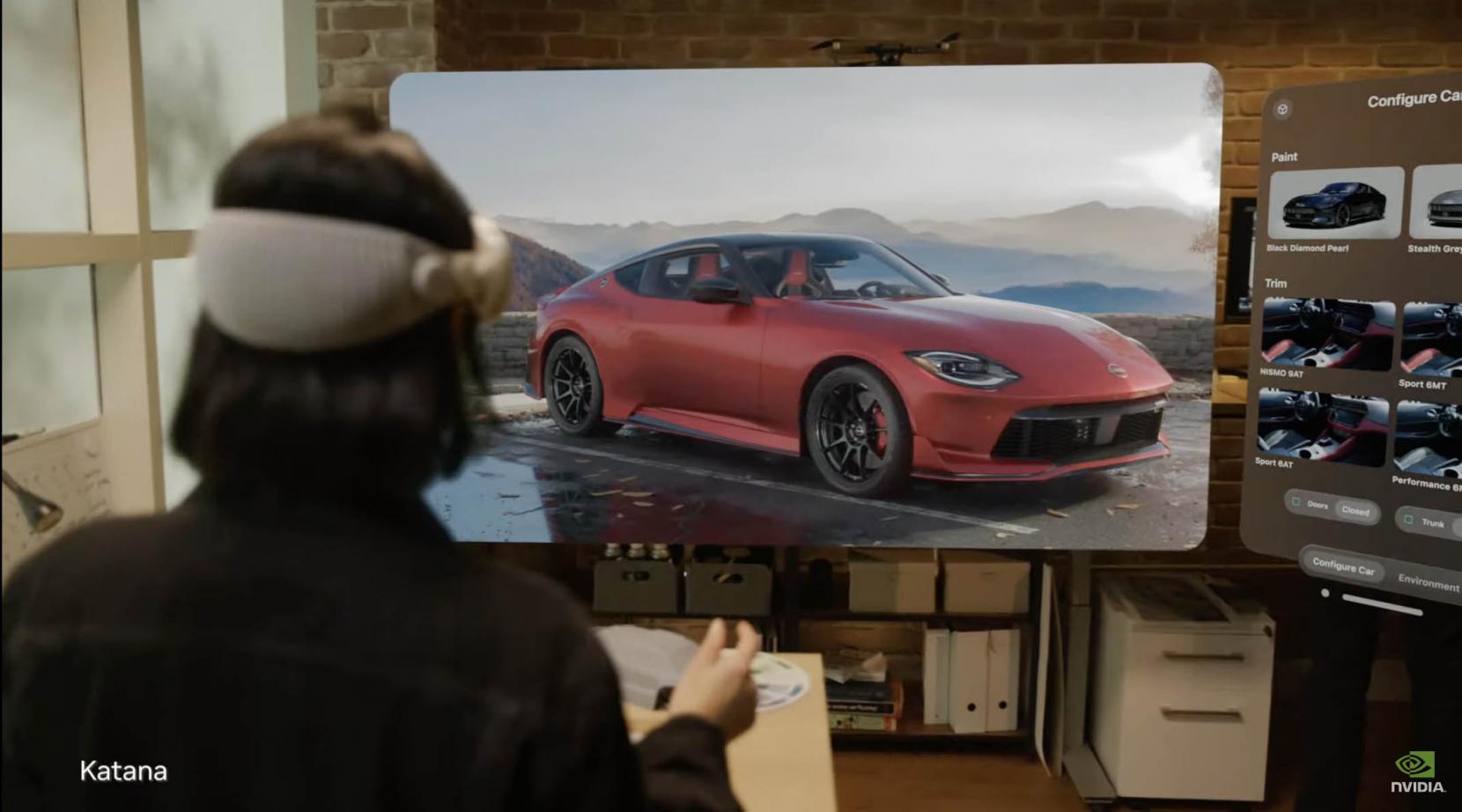 Omniverse streaming into the Apple Vision Pro with new NVIDIA AR XR - fxguide