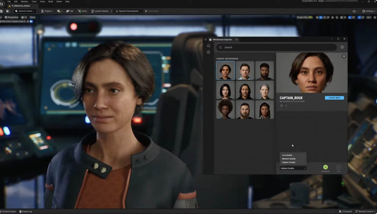 Epic MetaHuman comes to UEFN - fxguide